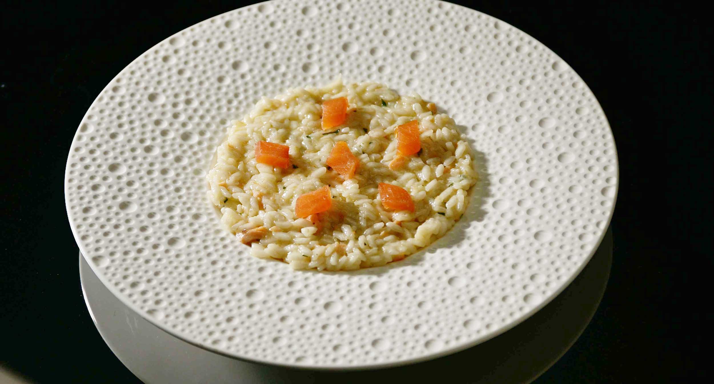 Smoked salmon and champagne risotto – Smokin' Brothers